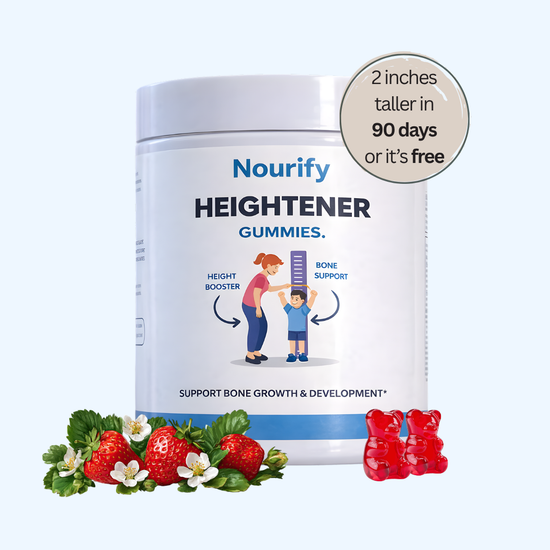 Nourify Heightener Gummies, growth gummies, height gummies, truheight